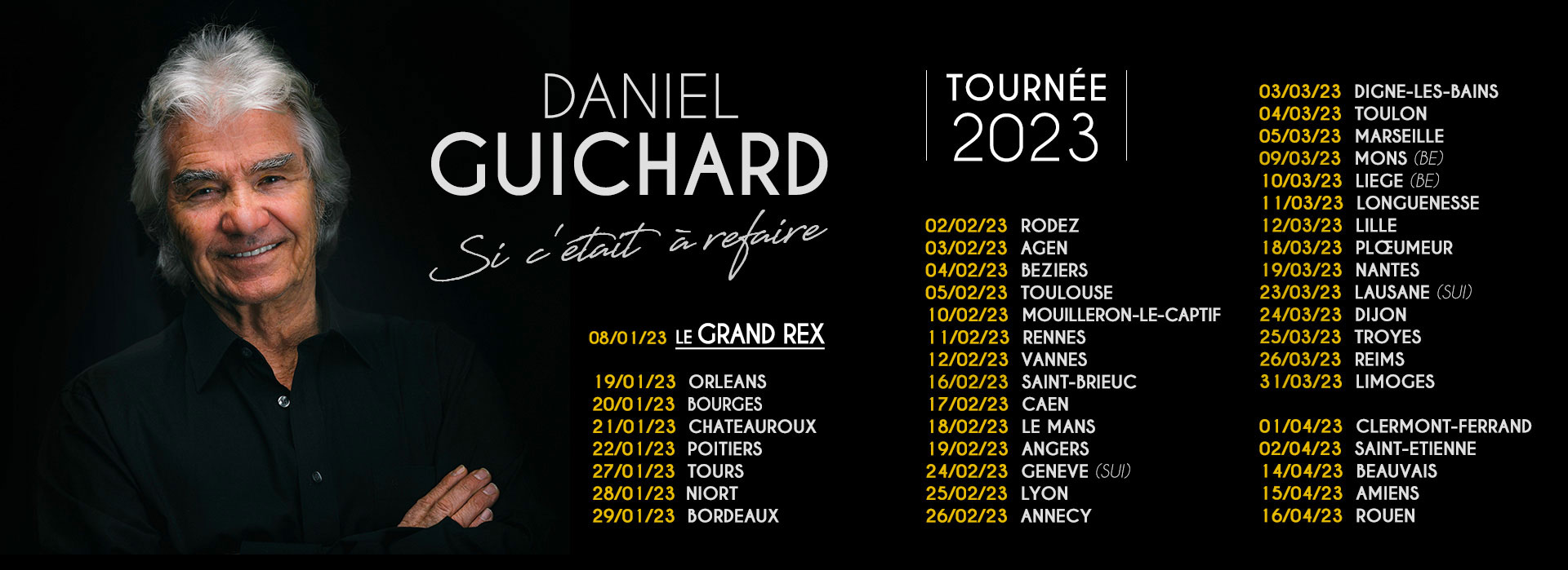 Site Officiel Daniel Guichard - Boutique Officielle de Daniel Guichard ...